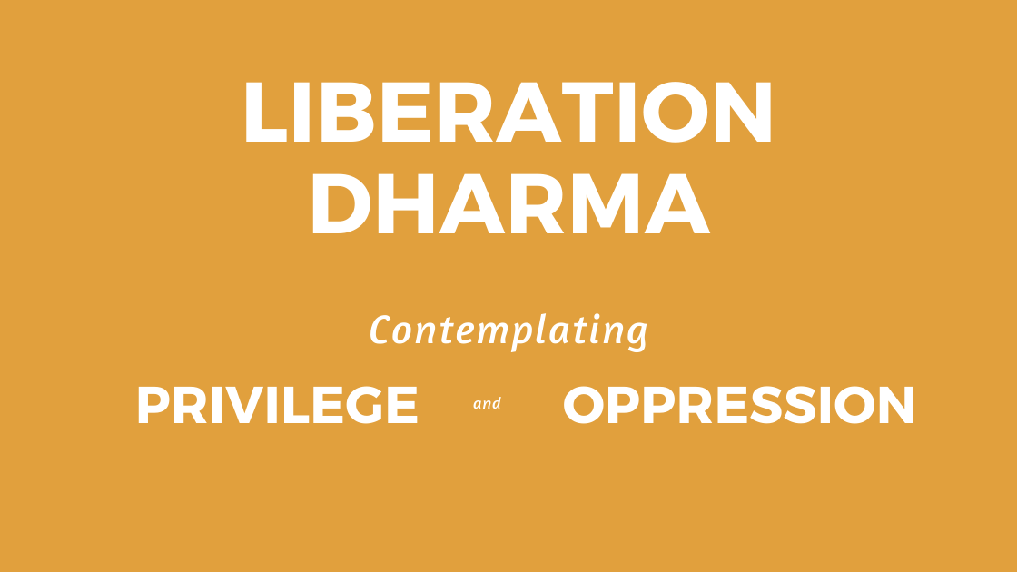 Liberation Dharma: Contemplating Privilege and Oppression ...