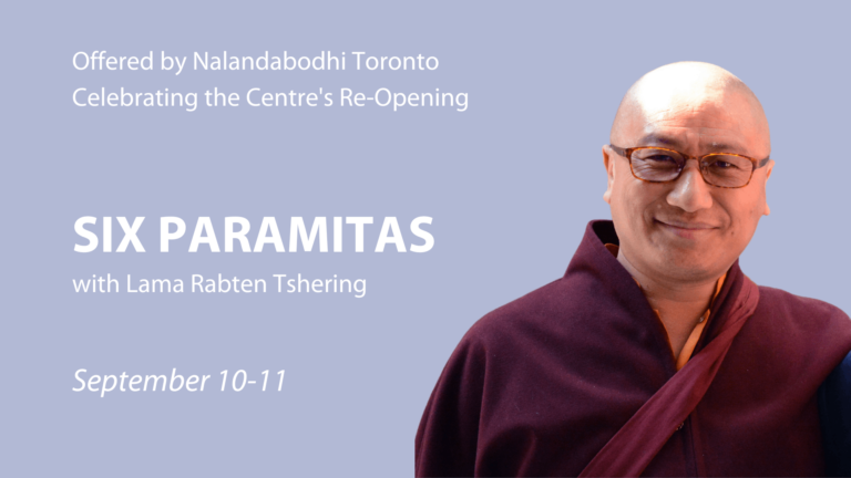 NB Toronto: Celebrating the Centre's Re-opening with teachings on the ...
